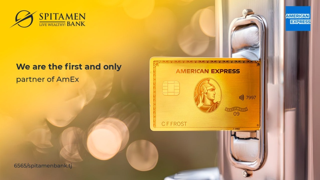 Spitamen Bank has launched ATM acceptance for American Express Cards in ...